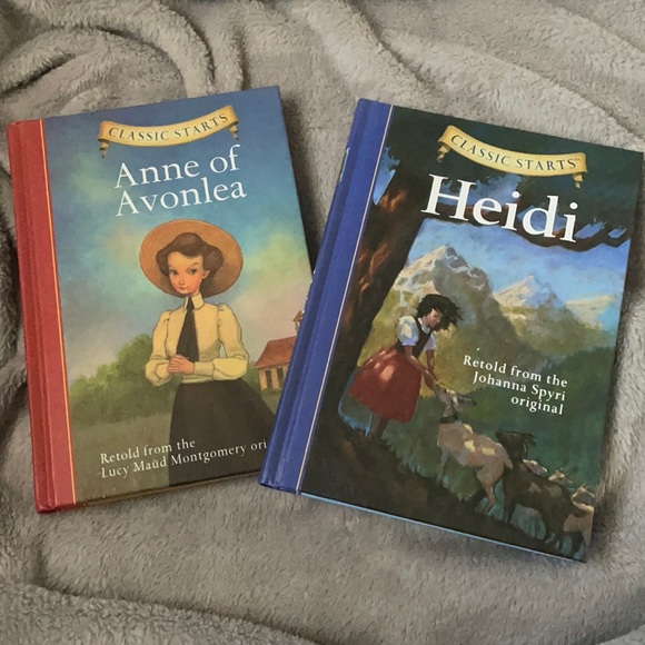 Other | Heidi And Anne Of Avonlea 2 Classic Start Children Books | Poshmark
